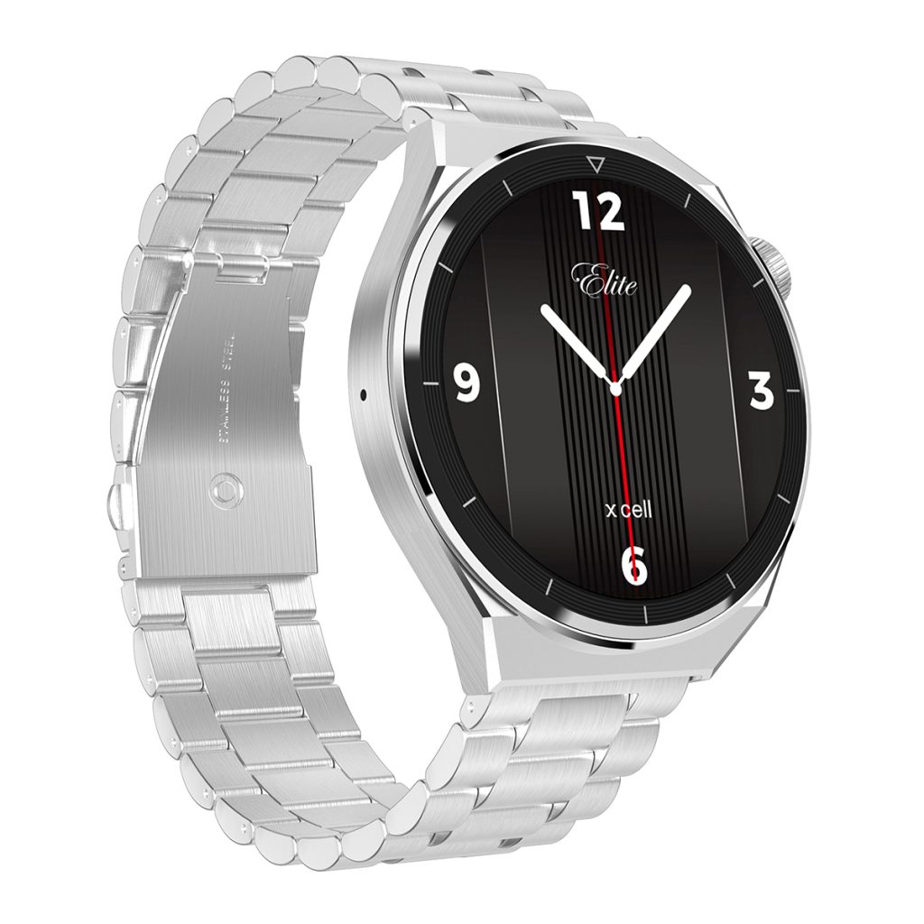 Elite 4 Smart Watch Stainless Steel – X.Cell