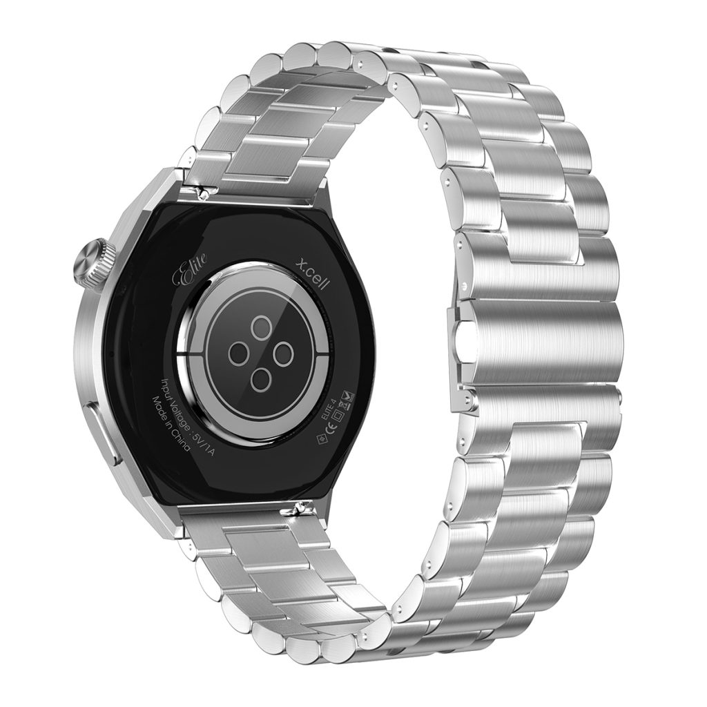 Elite 4 Smart Watch Stainless Steel – X.Cell