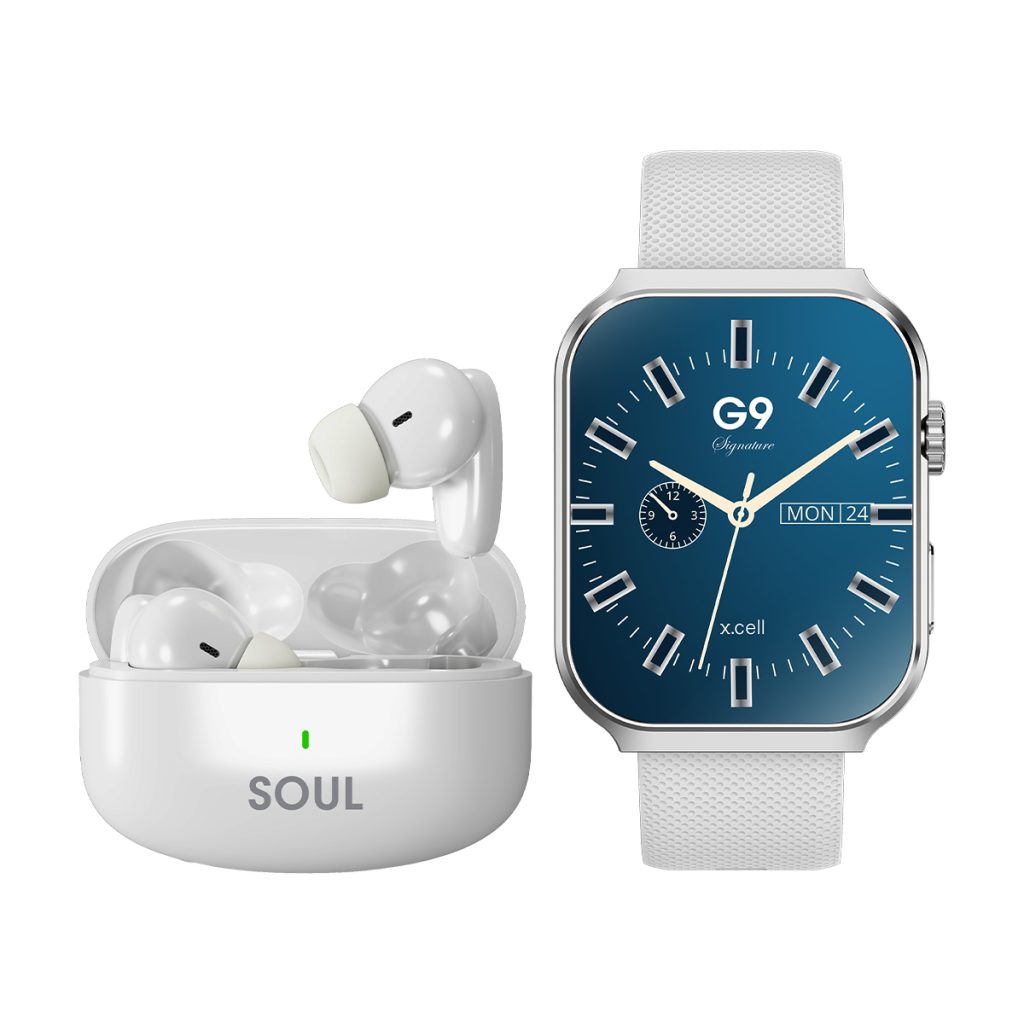 X.CELL S.WATCH G9 SIGNATURE SIL WHI+SOUL 14 PRO WHI – X.Cell